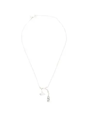 WOUTERS & HENDRIX Sterling Lip Pendant Necklace - Silver
