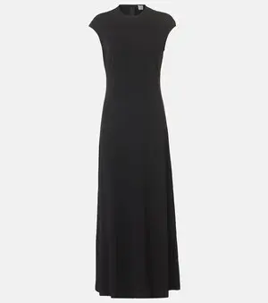 TOTEME Lyocell Maxi Dress - Black
