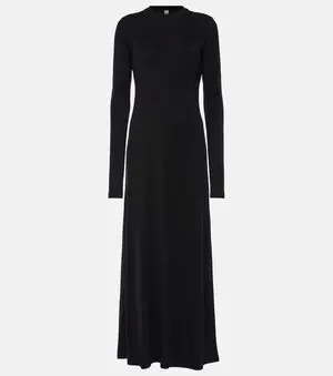 TOTEME Jersey Maxi Dress - Black
