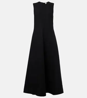 TOTEME Lyocell Maxi Dress - Black