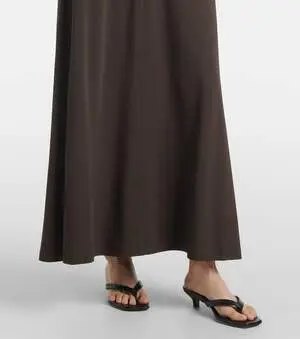 TOTEME Jersey Maxi Dress - Grey