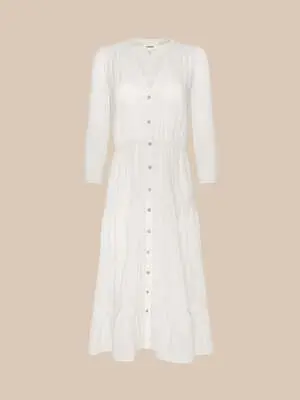 L'Agence Serafine Midi Dress