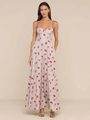 L'Agence Sutton Maxi Dress