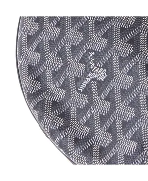 Goyard Hirondelle Shoulder Bag Coated Canvas And Leather - Gray
