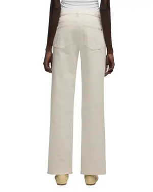 7 For All Mankind Calie High Rise Straight Jeans
