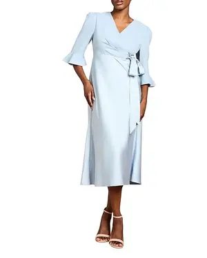 Crepe Wrap Dresses