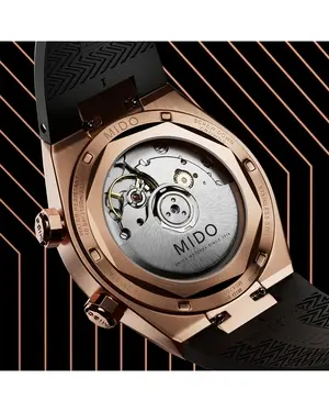 MIDO Multifort Two Crowns Watch - Black