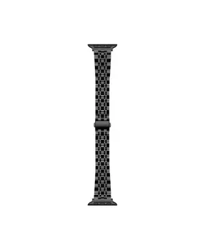POSH TECH Rainey Stainless Steel Band For Apple Watch - Black
