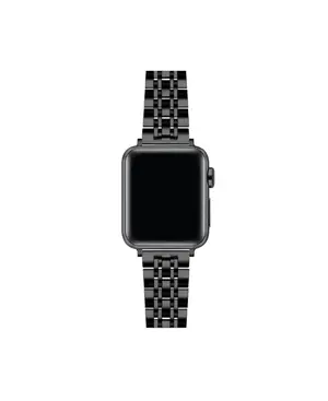 POSH TECH Rainey Stainless Steel Band For Apple Watch - Black