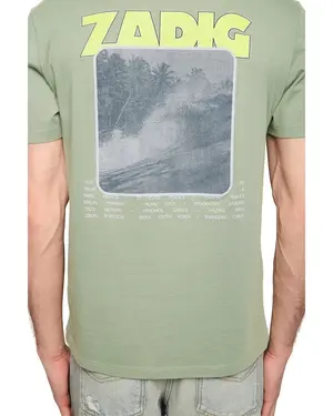 Zadig&Voltaire Tommy Photo Wave T Shirt