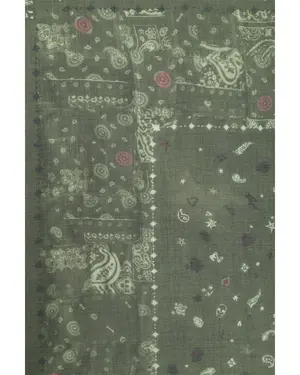 Zadig&Voltaire Kerry Vintage Effect Scarf - Mousse