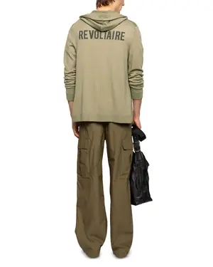 Zadig&Voltaire Clash Wool Hoodie - Latte