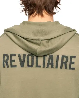 Zadig&Voltaire Clash Wool Hoodie - Latte