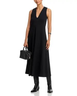 Majestic Filatures Supima Cotton V-neck Tank Dress