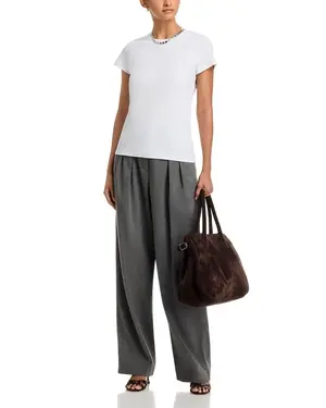 Majestic Filatures Supima Cotton Short Sleeve Crewneck Tee