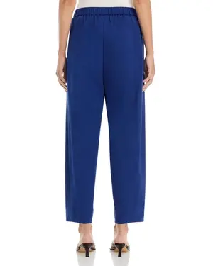 Eileen Fisher Stretch Cotton Poplin Ankle Lantern Pants