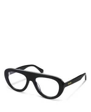 FREYRS EYEWEAR Jetsetter Aviator Blue Light Reading Glasses - Black
