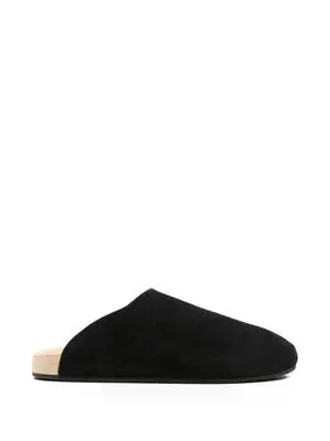 THE ROW Hudson Suede Mules