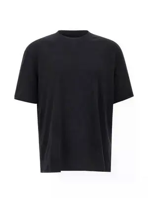 BLAUER. Logo-patch T-shirt - Black