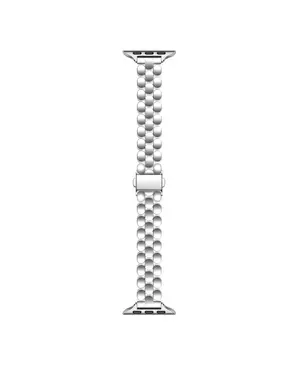 POSH TECH Emery Stainless Steel Band For Apple Watch - Silver