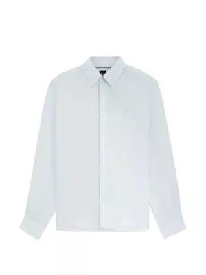 BOSS Regular-fit Button-down Shirt In Linen