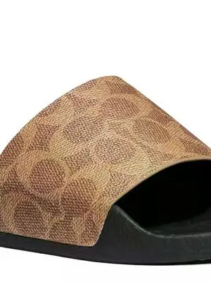 COACH Signature Monogram Slides