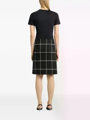 COURREGES Vinyl Trim Logo T-shirt - Black