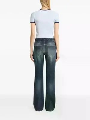 COURREGES Embroidered Logo T-shirt