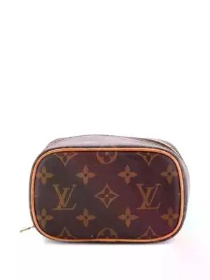 LOUIS VUITTON Nice Vanity Case Monogram Canvas Nano Pouch