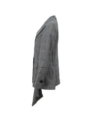 Proenza Schouler Asymmetric Draped Blazer
