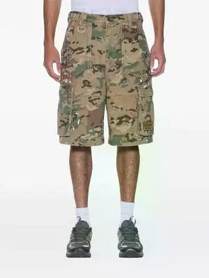 Ksubi Trooper Camouflage Cargo Shorts - Neutrals