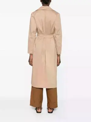 CARLA G. Belted Trench Coat
