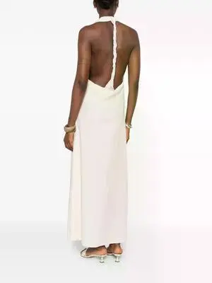 MARC ELLIS Braided Strap Maxi Dress