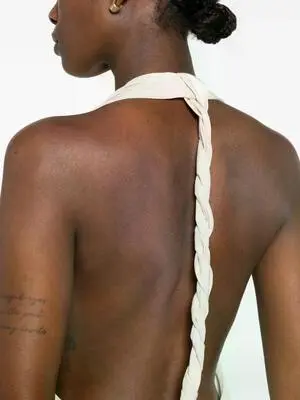 MARC ELLIS Braided Strap Maxi Dress