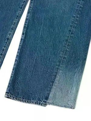 Moussy Vintage Holyoke Panelled Wide-leg Jeans