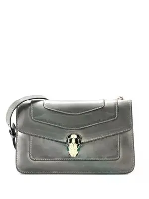 BVLGARI Serpenti Forever Small Shoulder Bag - Grey
