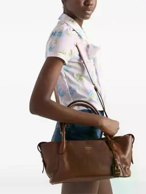 Prada Large Leather Tote Bag