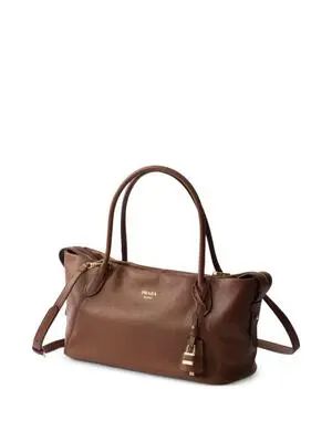 Prada Large Leather Tote Bag