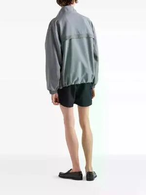 Prada Mohair Wool Stand Collar Jacket