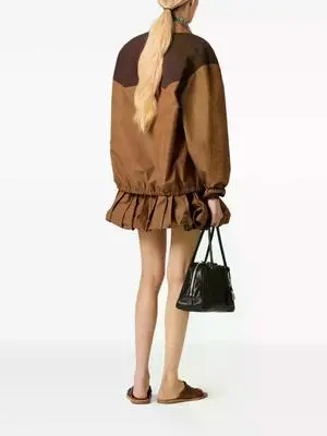 Miu Miu Gingham-check Blouson Jacket
