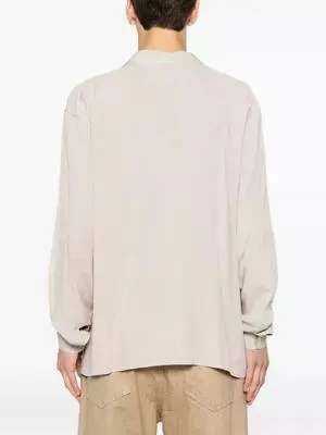 MARSEM Notched-lapel Long-sleeve Shirt