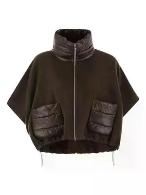 Herno High-neck Patch-pocket Poncho