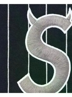 Supreme Pinstriped Hoodie