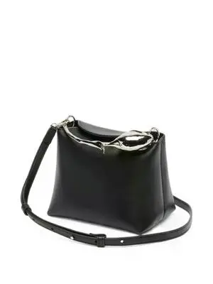 Erdem Mini Bloom Flower-handle Tote Bag - Black