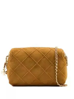 Tory Burch Fleming Suede Crossbody Bag