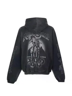 REPRESENT Graphic Print Hooded Sweatshirt