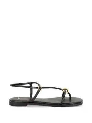 SPAZIO CORRIDONI 1 Orb-embellished Leather Sandals