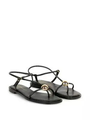 SPAZIO CORRIDONI 1 Orb-embellished Leather Sandals