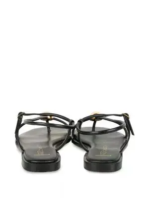 SPAZIO CORRIDONI 1 Orb-embellished Leather Sandals