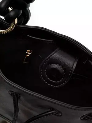 LOLA CASADEMUNT Logo Plaque Bucket Bag